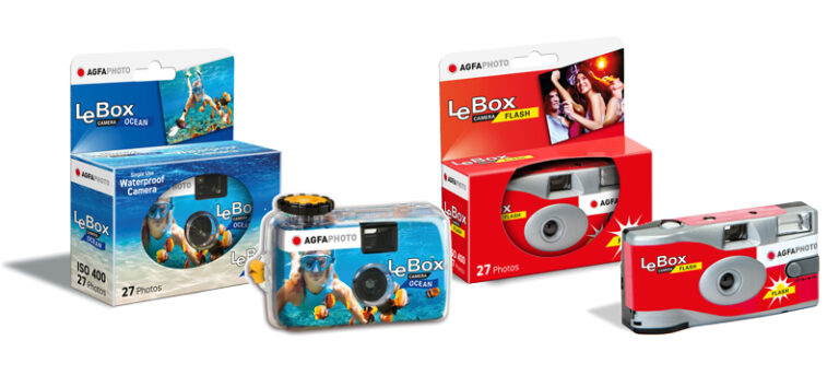 AgfaPhoto Analog films, Single Use Cameras, Analog photo cameras